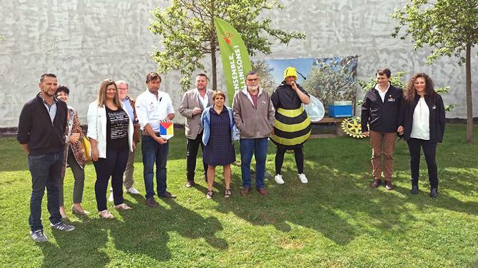 Lantana environnement inaugure ses premiers ruchers